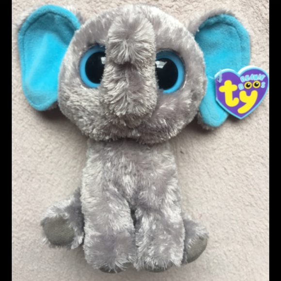 Ty Beanie Boo | Other | Ty Beanie Boo Elephants Peanut Elfie Key Clip ...